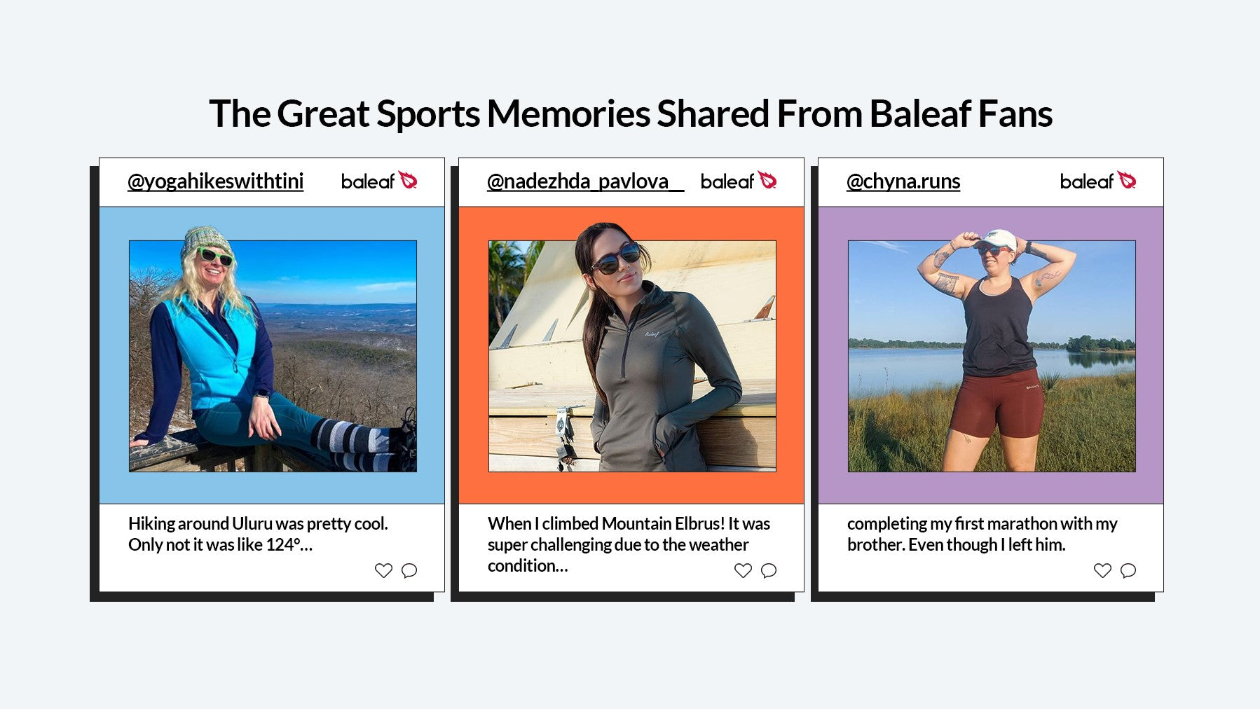 The Great Sports Memories Shared from Baleaf Fans – Baleaf Sports