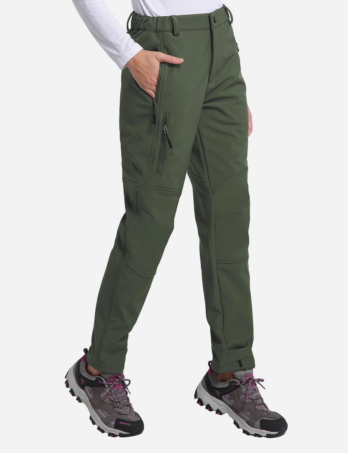 Baleaf Women's Fleece Waterproof Mountaineering Pants – Baleaf Sports